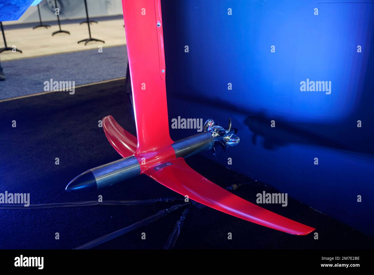 The Candela C-Pod motor is shown on the Candela electric hydrofoiling ...