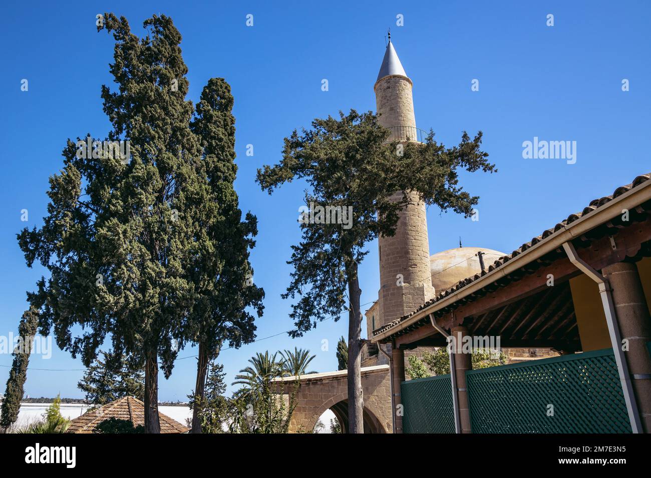 Hala Sultan Tekkesi - Mosque of Umm Haram in Larnaca city, Cyprus ...