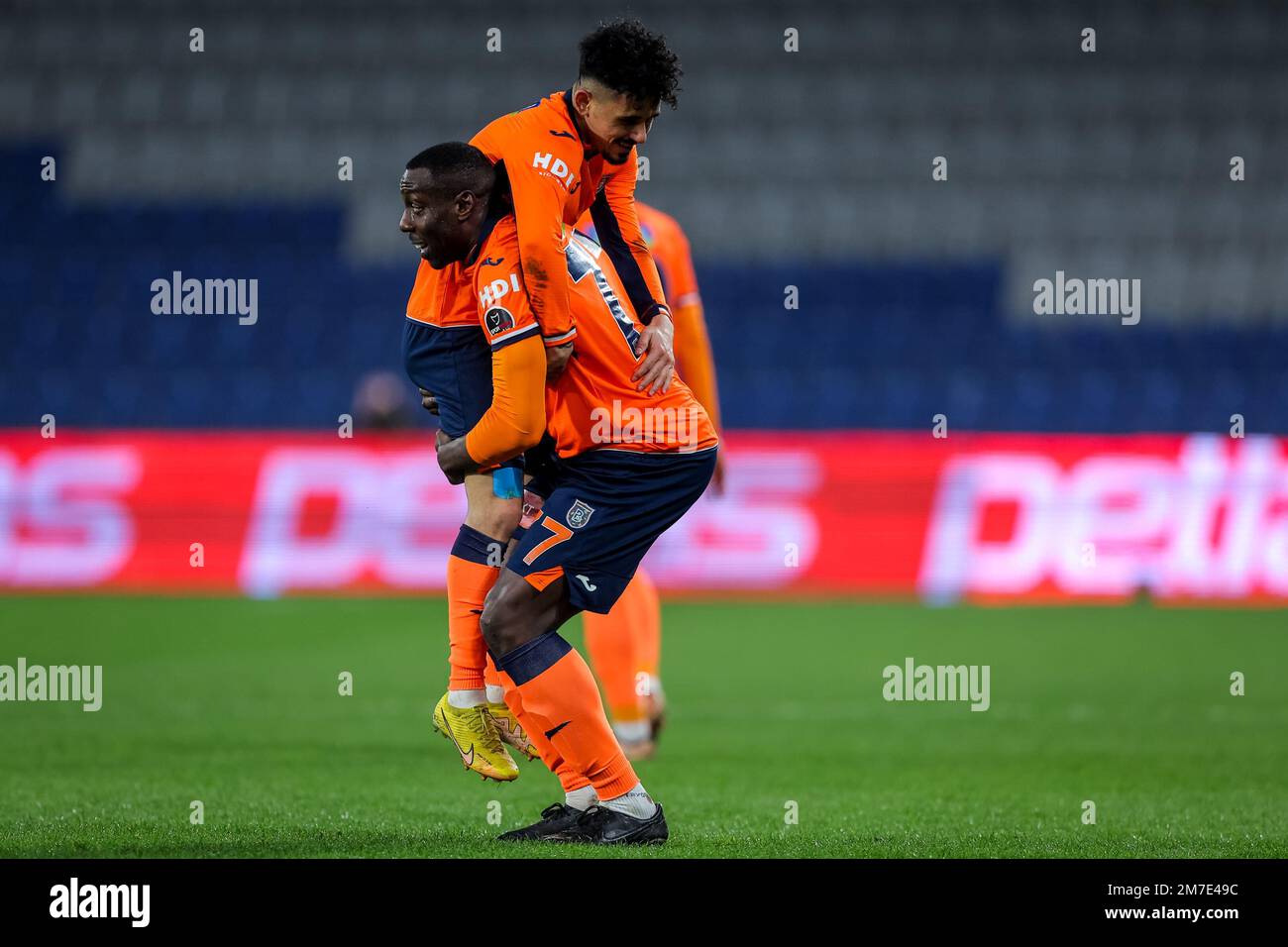 ISTANBUL, TURKEY - JANUARY 9: Serdar Gurler of Istanbul Basaksehir FK ...
