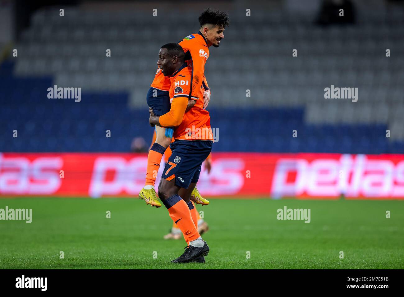 ISTANBUL, TURKEY - JANUARY 9: Serdar Gurler of Istanbul Basaksehir FK ...