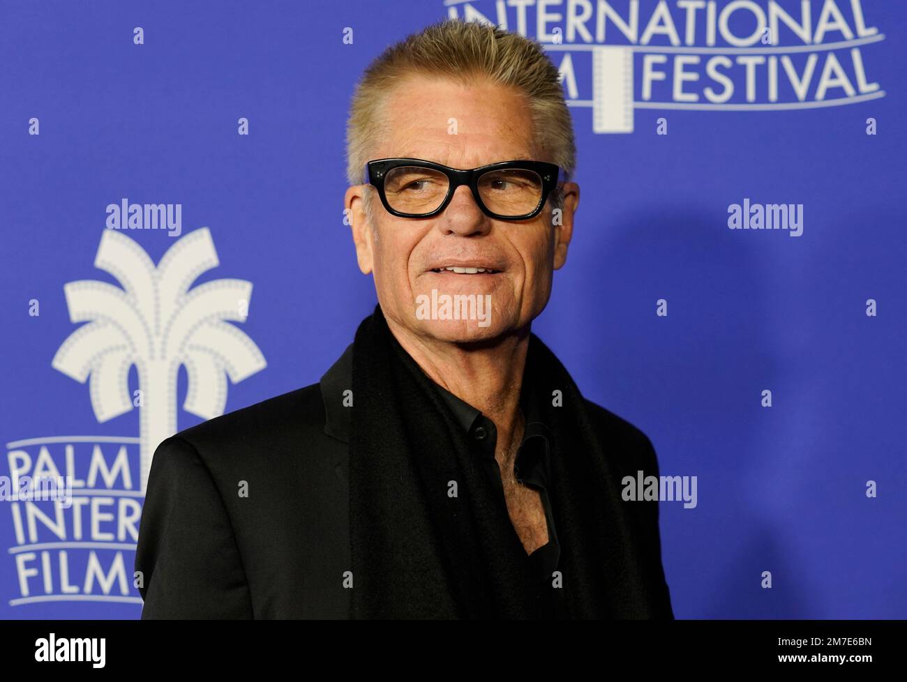 Harry Hamlin, a cast member in "80 for Brady," poses at the premiere of ...