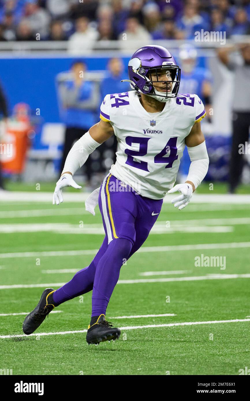 Minnesota Vikings safety Camryn Bynum (24) pursues a play on defense ...