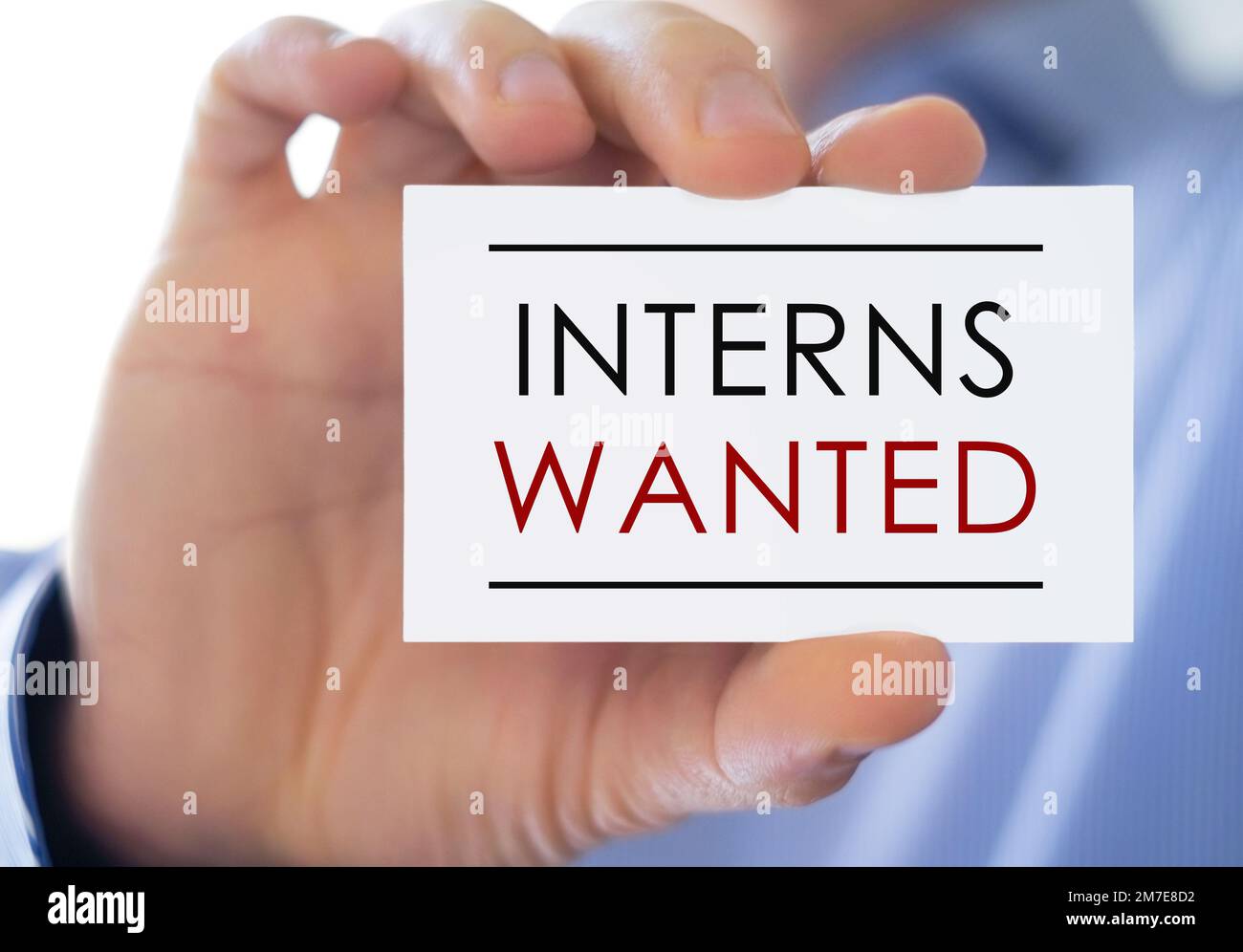 Interns Wanted - Human Resources Stock Photo - Alamy Interns Wanted - Human Resources Stock Photo - Alamy