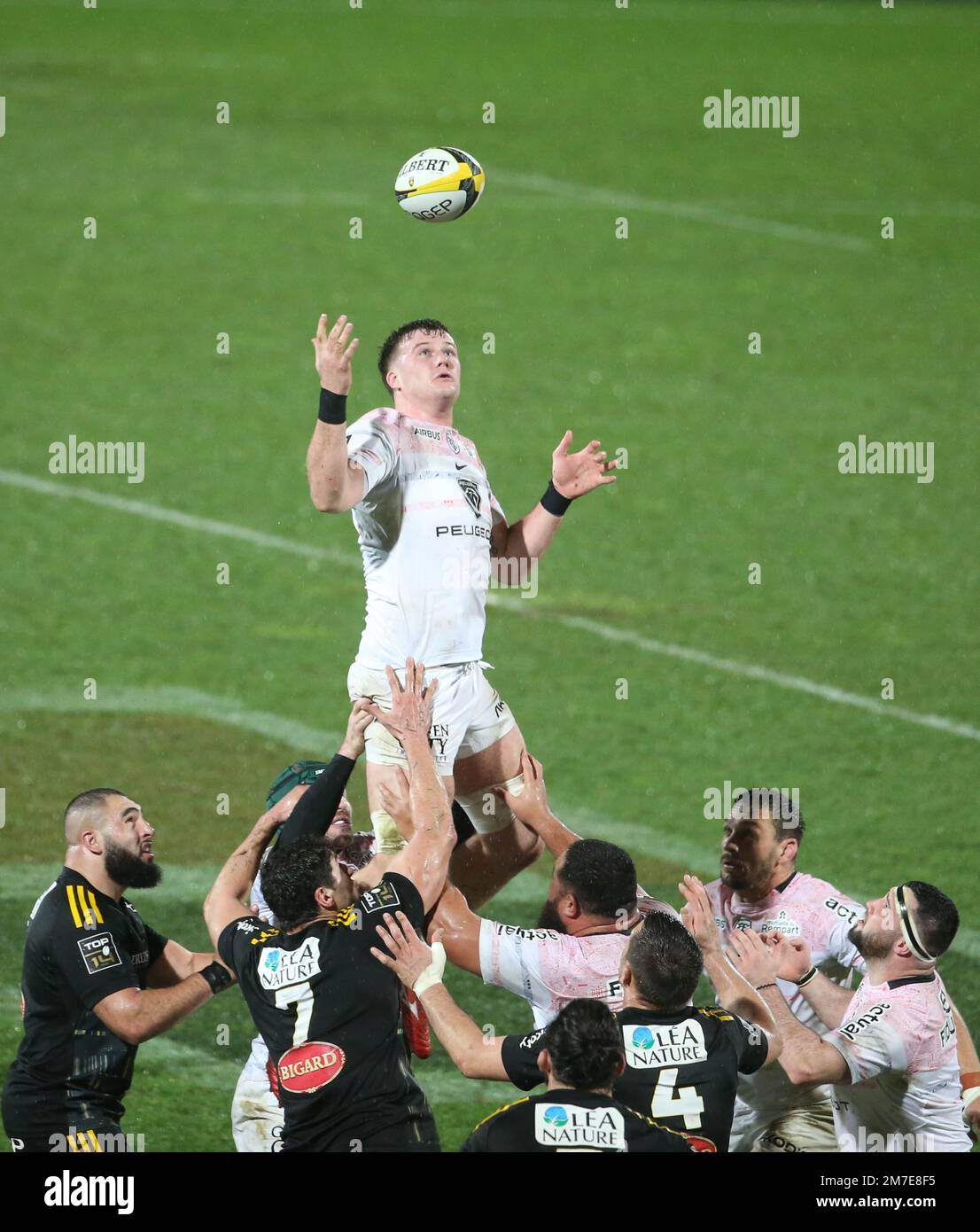 Joshua Brennan of Stade Toulousain during the French championship Top ...