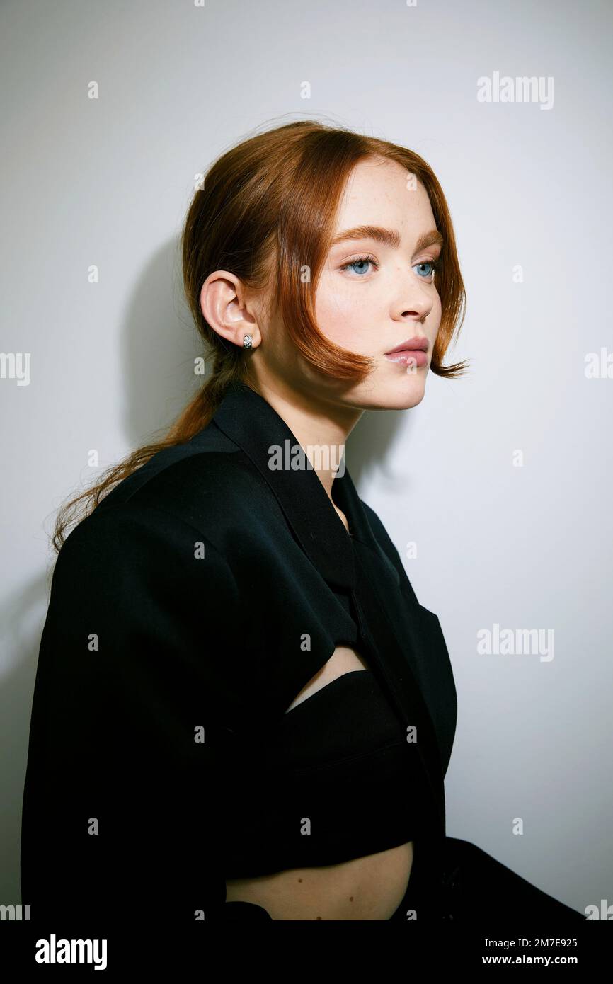 Sadie Sink poses for a portrait on Wednesday, Nov. 30, 2022, in New ...