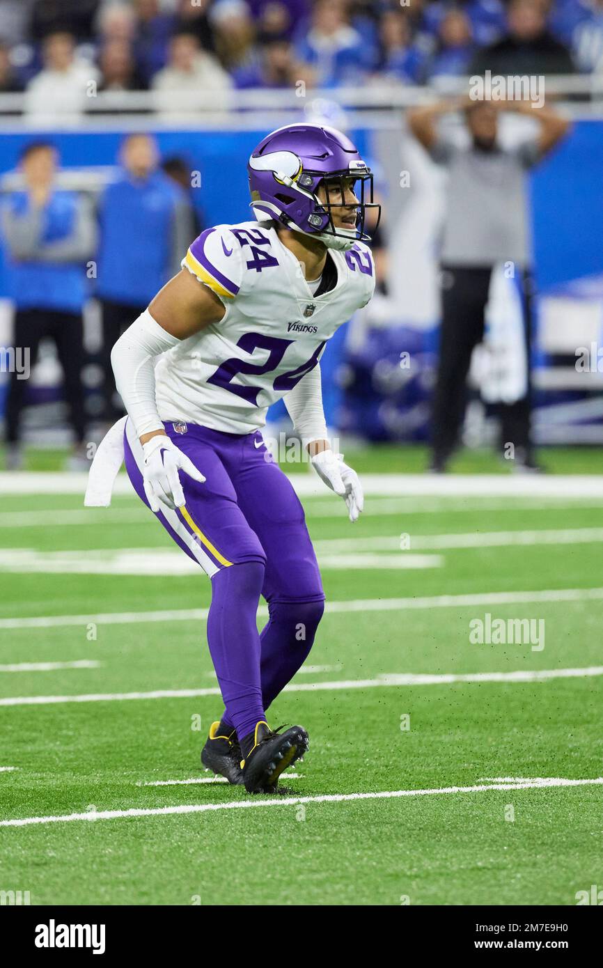 Minnesota Vikings safety Camryn Bynum (24) pursues a play on defense ...