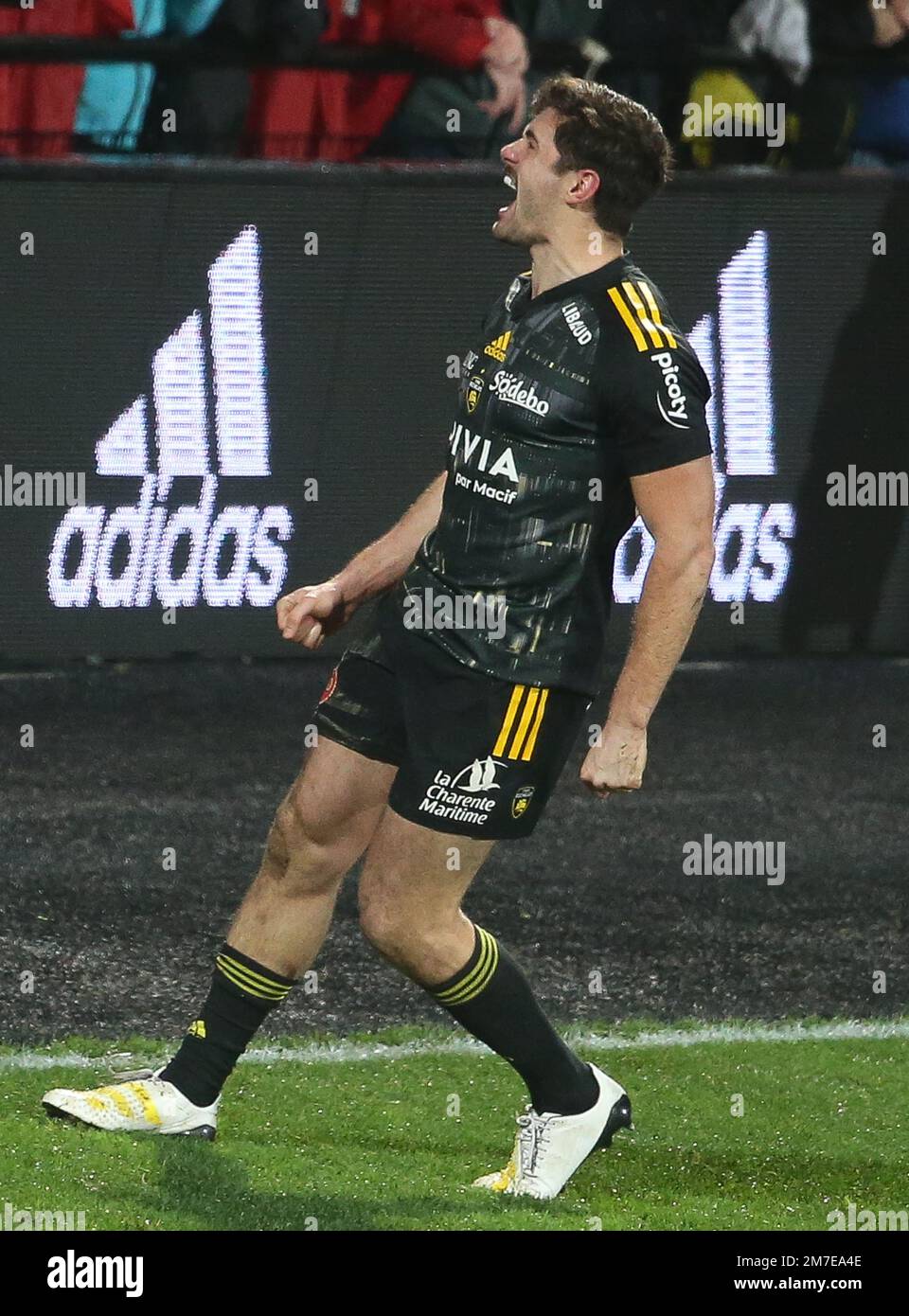 C l bration TRY Paul Boudehent of Stade Rochelais during the French ...