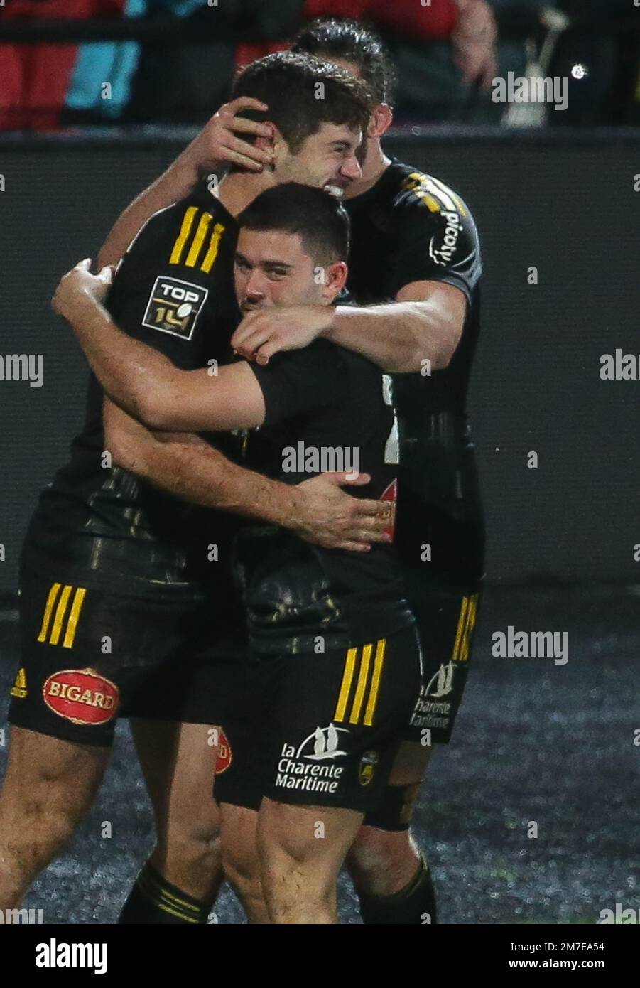 C l bration TRY Paul Boudehent of Stade Rochelais during the French ...