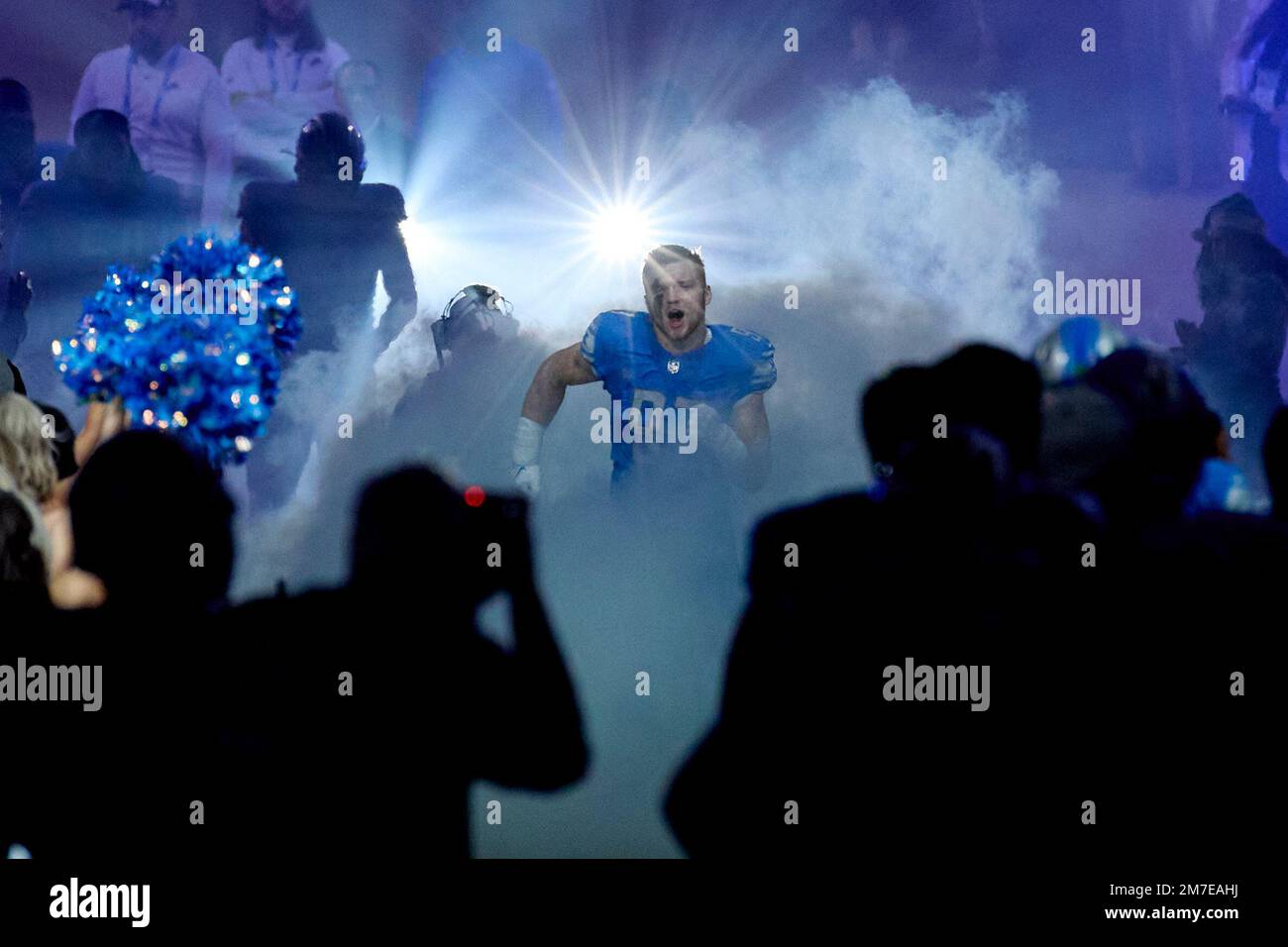 Detroit Lions defensive end Aidan Hutchinson (97) during player ...