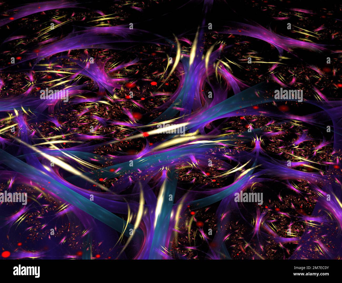 Imaginatory lush fractal texture image abstract background Stock Photo ...