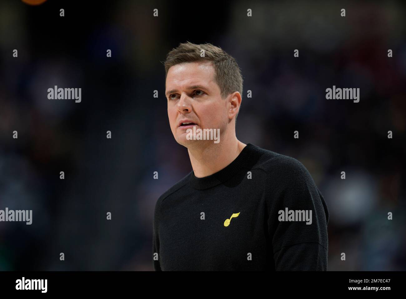 Utah Jazz head coach Will Hardy in the second half of an NBA basketball ...