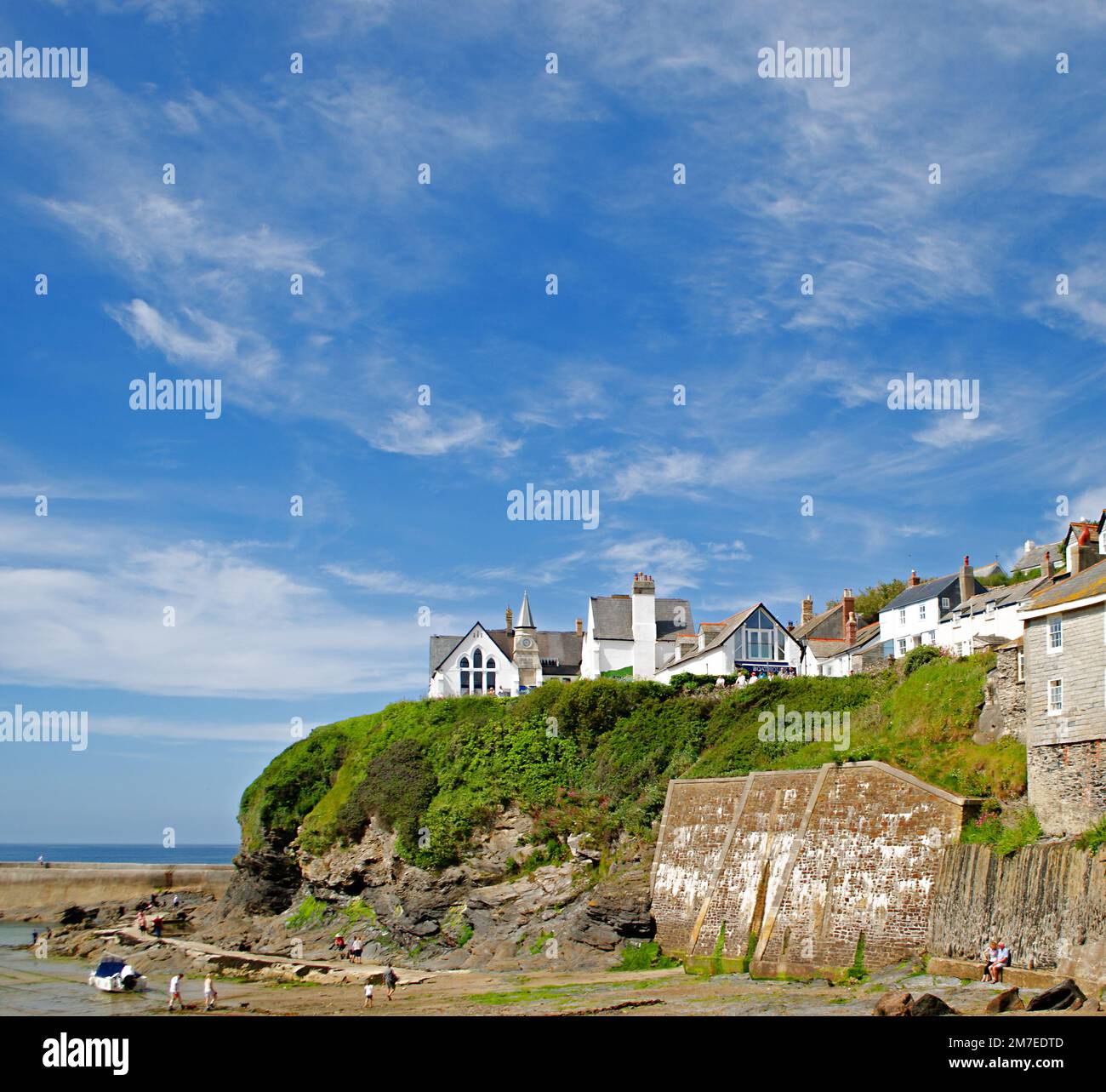 Port isaac cornwall cornish hi-res stock photography and images - Alamy
