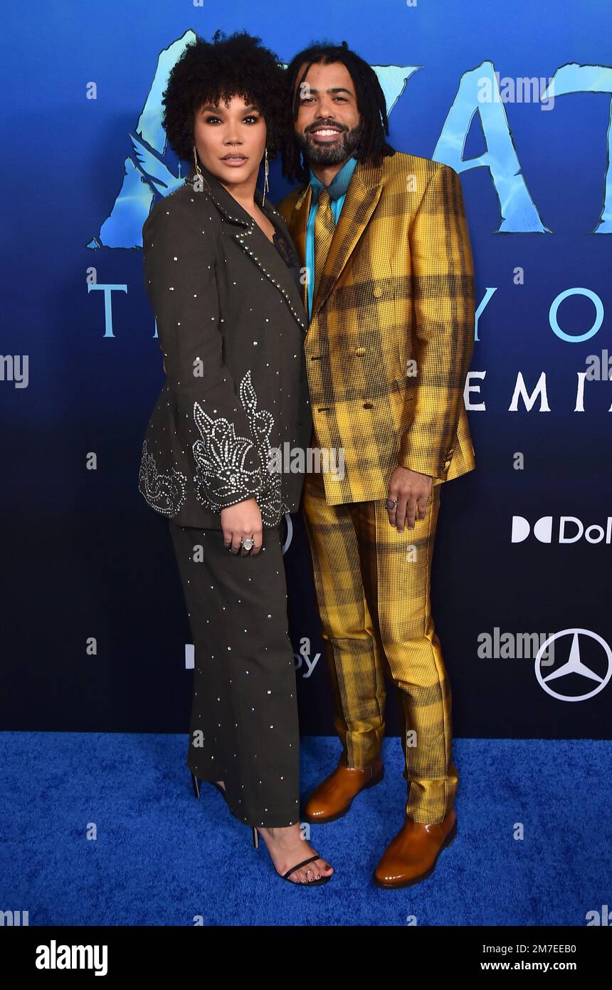 Emmy Raver-Lampman, left, and Daveed Diggs arrive at the U.S.premiere ...