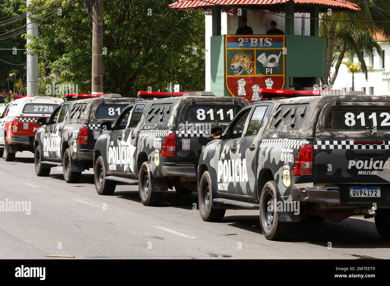 Belem, Brazil. 09th Jan, 2023. Military Police of Pará and Municipal ...
