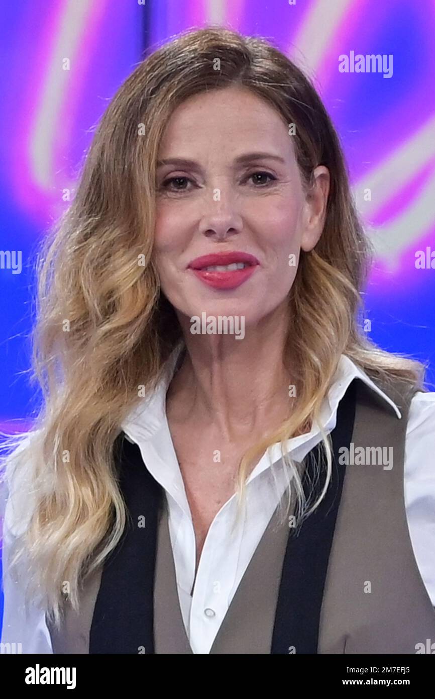 Rome, Italy. 09th Jan, 2023. Alessia Marcuzzi attends the photocall of ...