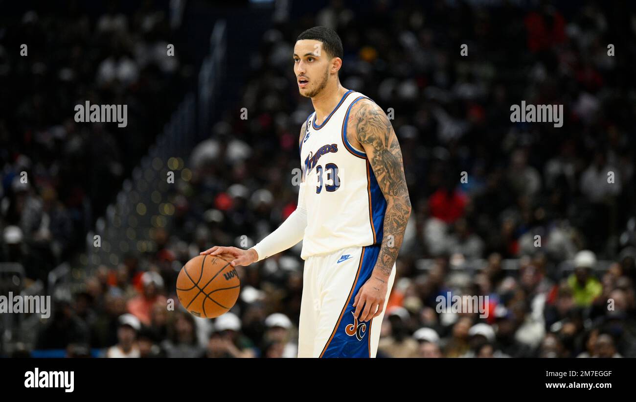Washington Wizards forward Kyle Kuzma (33) in action during the second ...