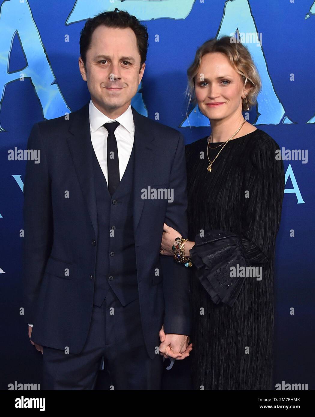 Giovanni Ribisi, left, and Emily Ward arrive at the U.S.premiere of ...