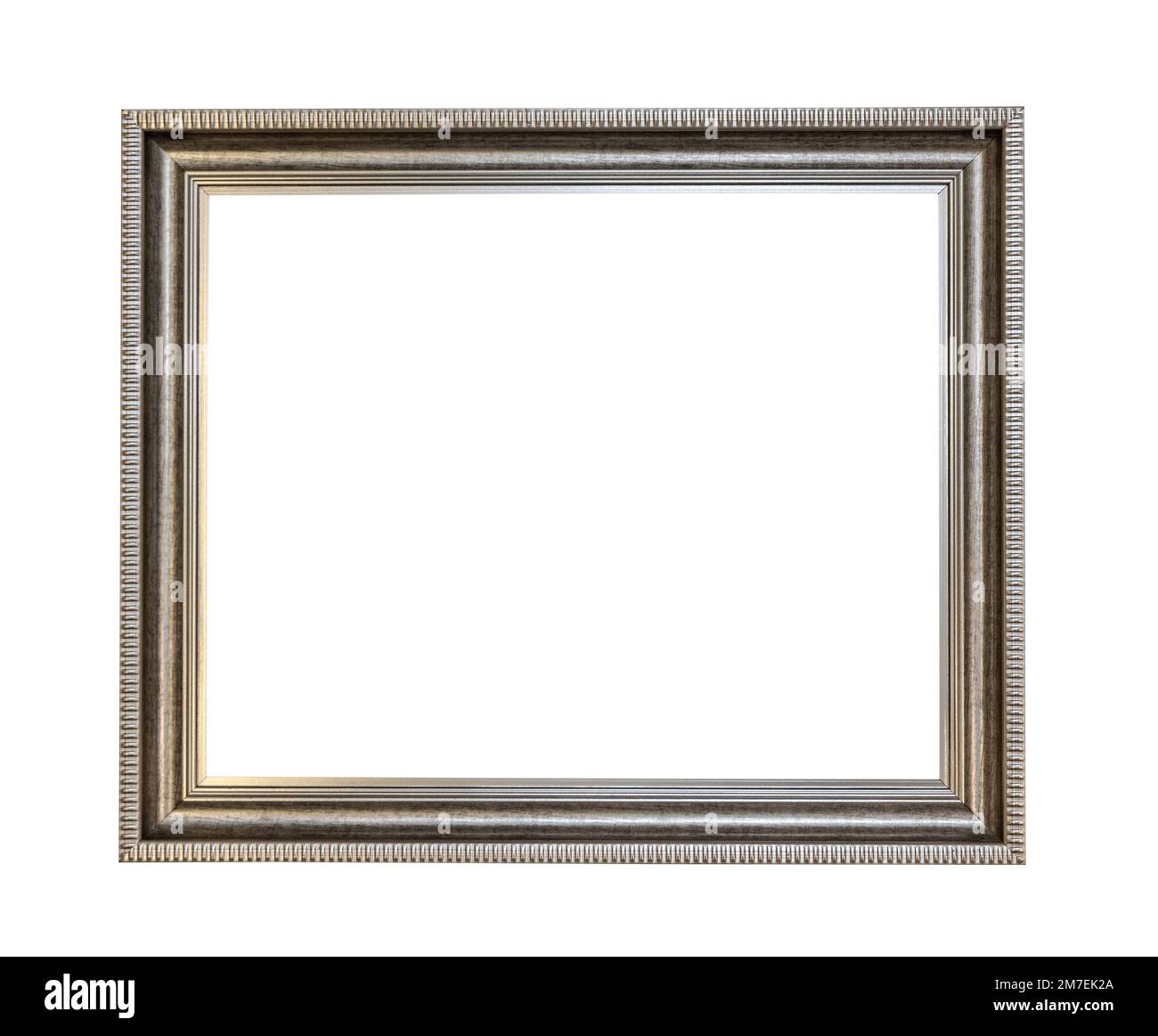 Silver metal picture frame hi-res stock photography and images - Alamy