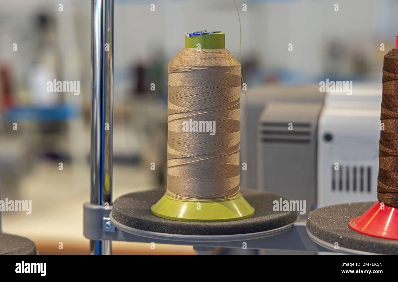 Yarn spool hi-res stock photography and images - Alamy