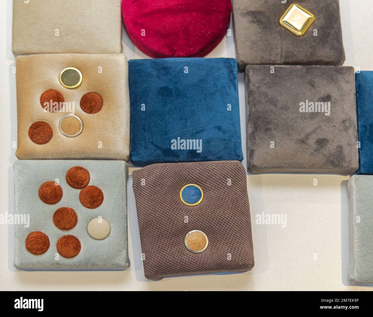Button tufted decoration hi-res stock photography and images - Alamy