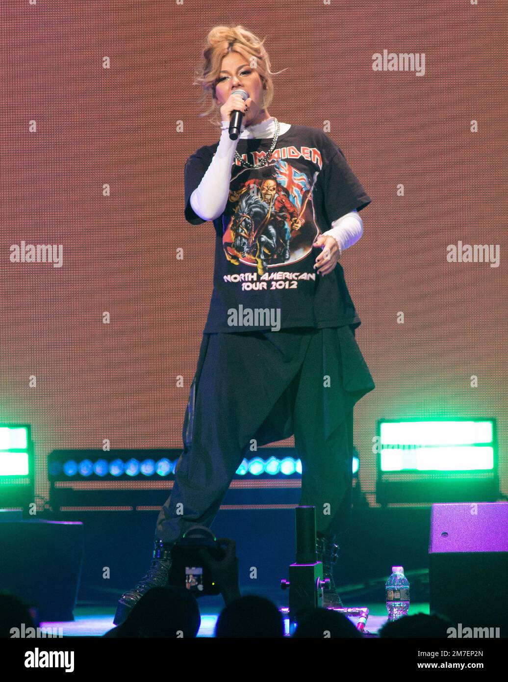 Jax performs in concert during Q102's iHeartRadio Jingle Ball at the ...