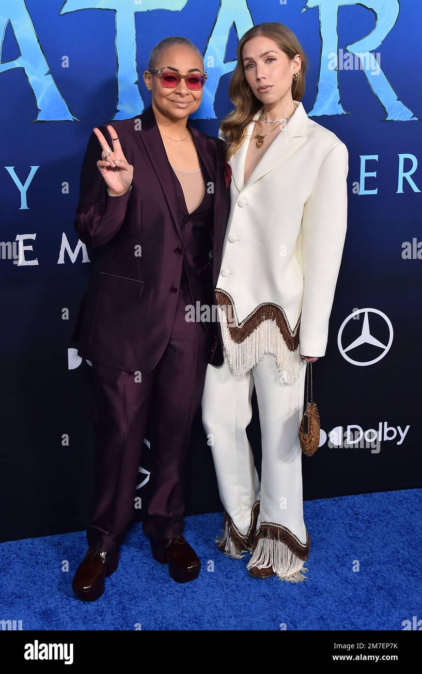 Raven-Symone, left, and Miranda Maday arrive at the U.S.premiere of ...