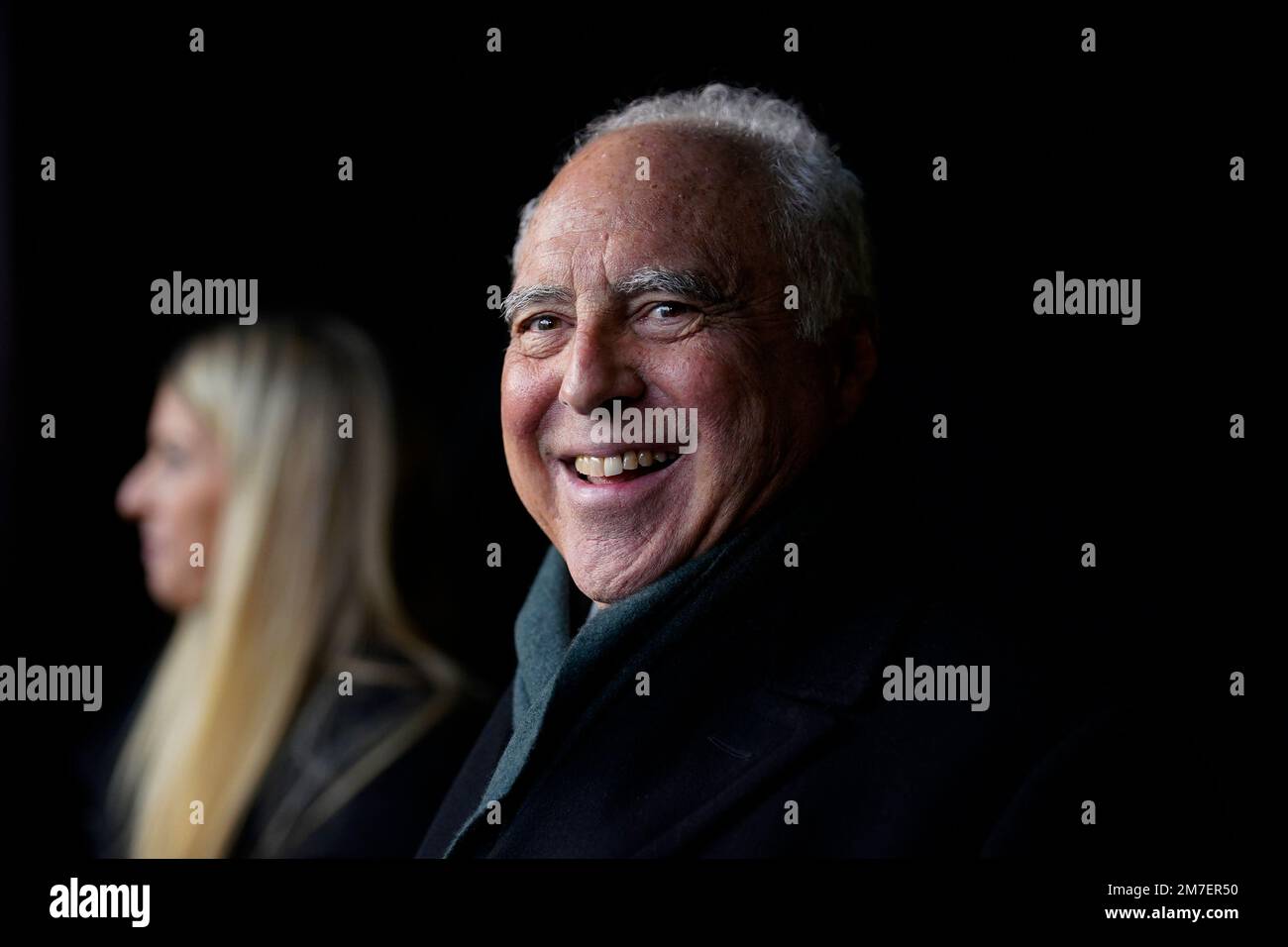 Philadelphia Eagles owner owner Jeffrey Lurie stands in a tunnel near ...