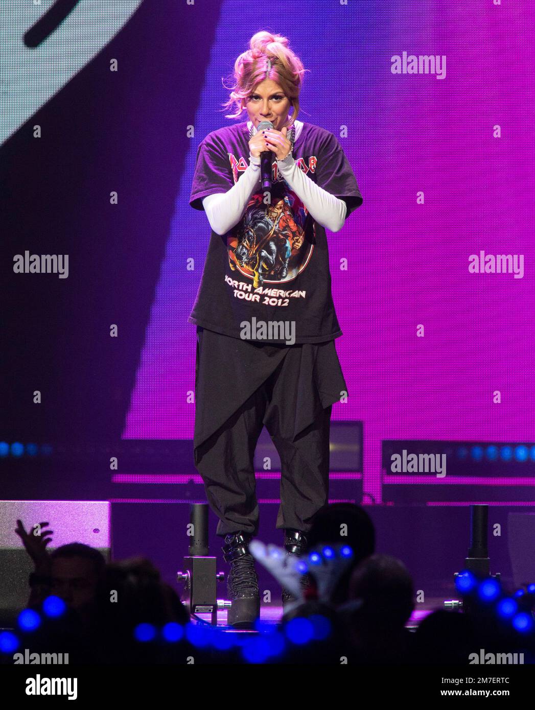 Jax performs in concert during Q102's iHeartRadio Jingle Ball at the ...