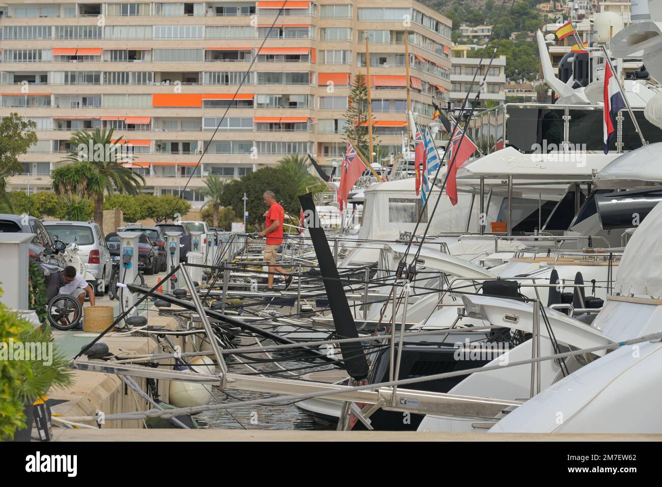Yachthafen puerto portals hi-res stock photography and images - Alamy