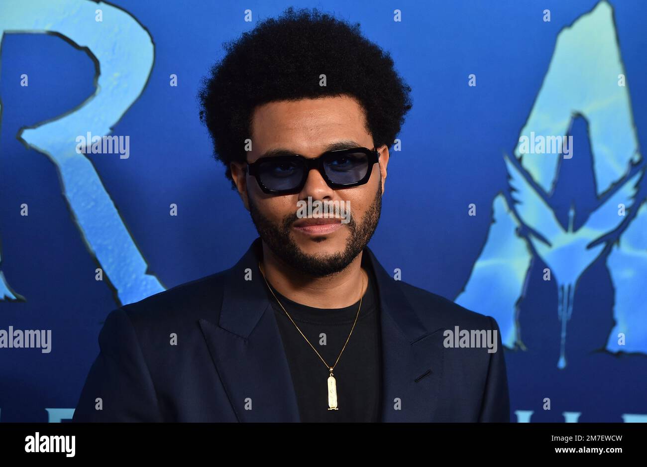 The Weeknd arrives at the U.S.premiere of "Avatar: The Way of Water ...