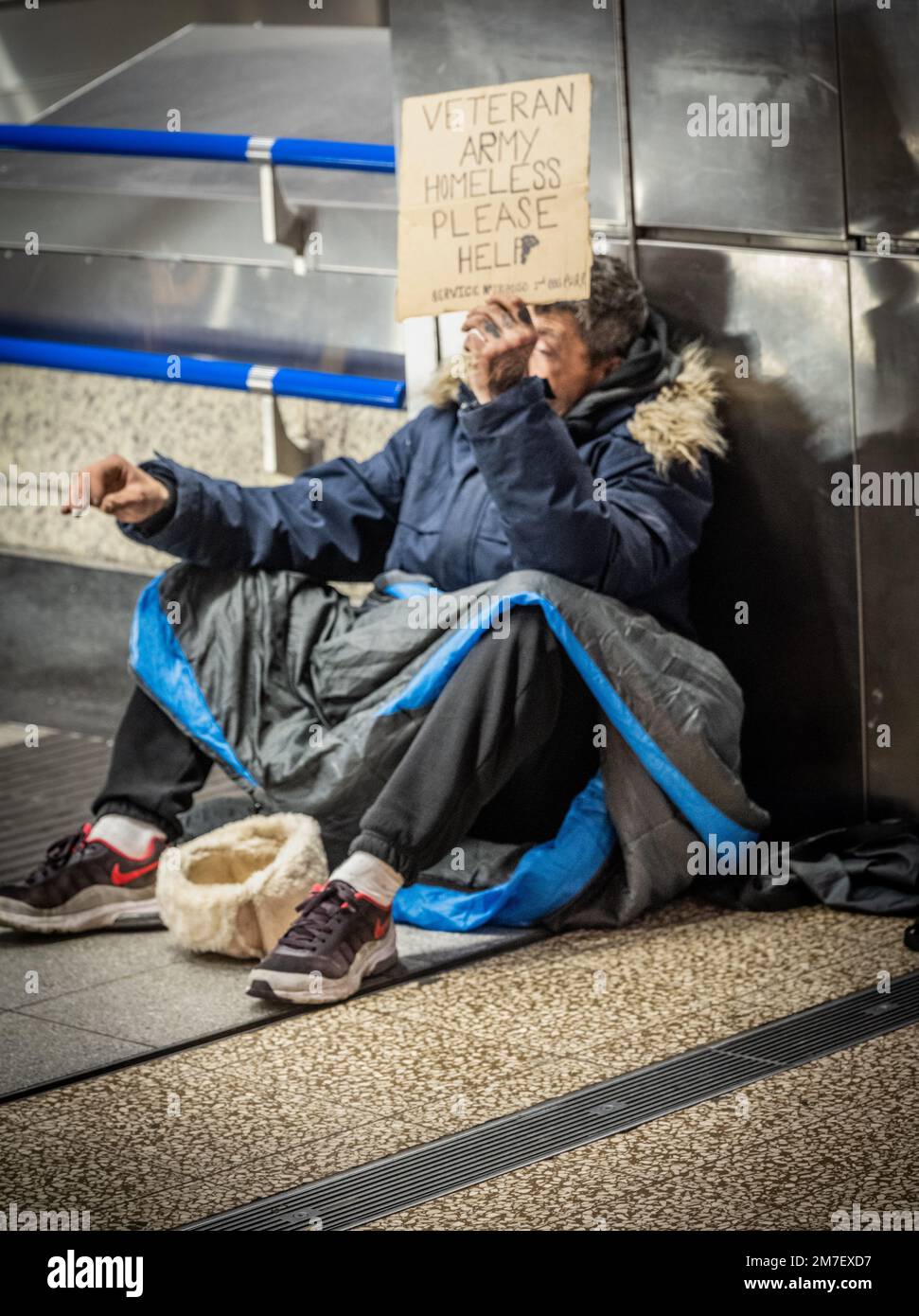 Homeless Veteran Photography