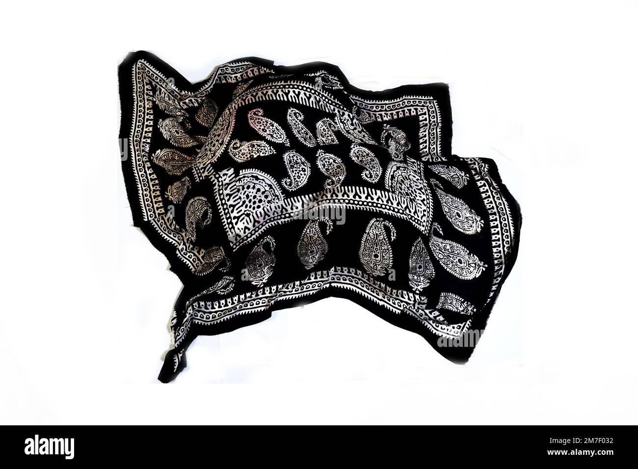 colorful Turkish Oriental beautiful scarves with pictures of natural ...