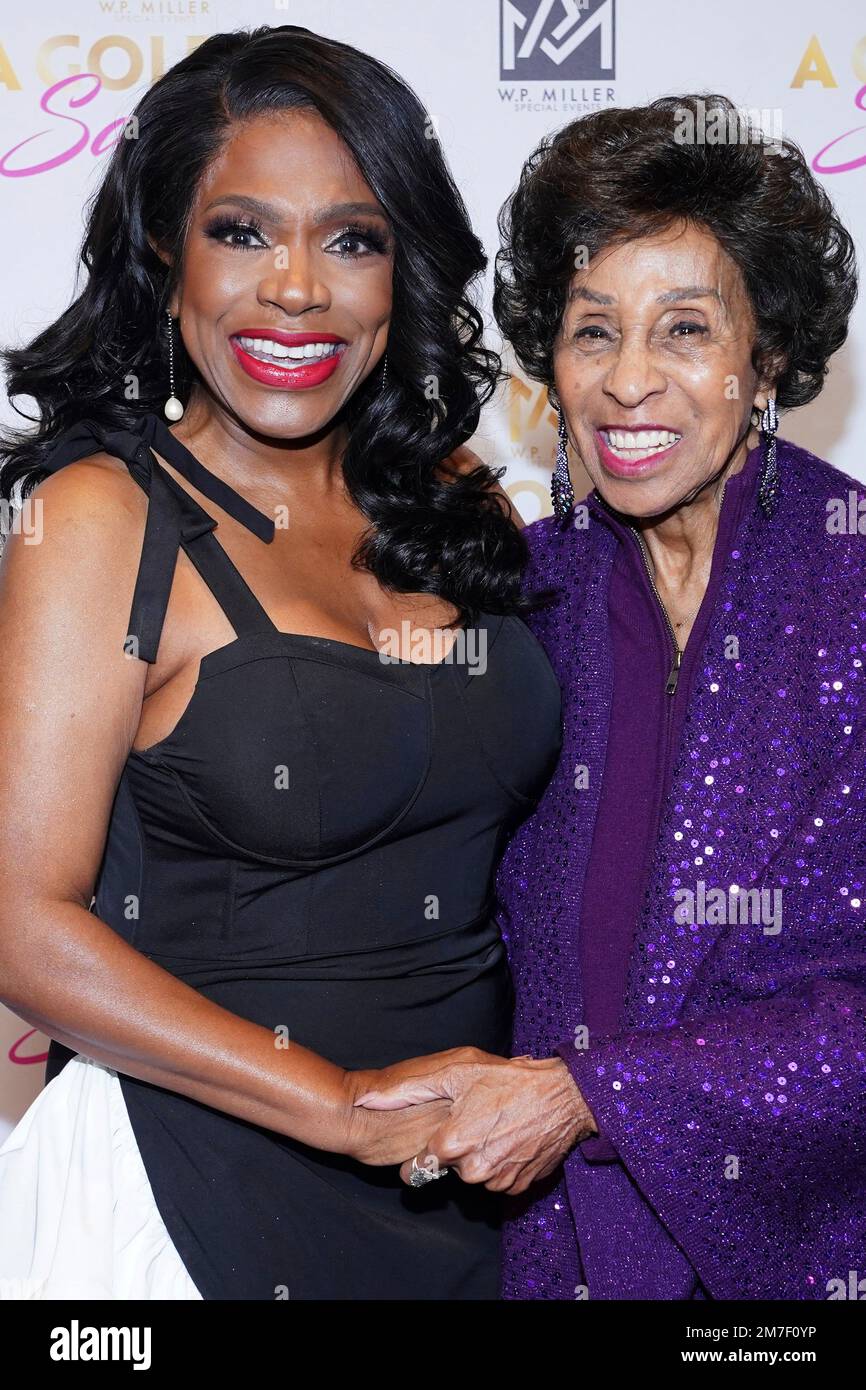 Sheryl Lee Ralph, left, and Marla Gibbs arrive at A Golden Salute ...