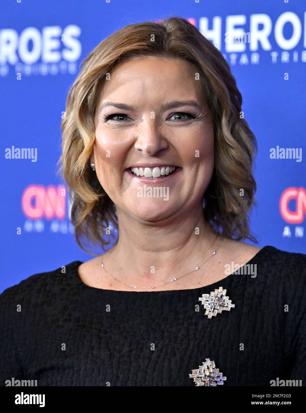 Christine Romans attends the 16th annual CNN Heroes All-Star Tribute at ...