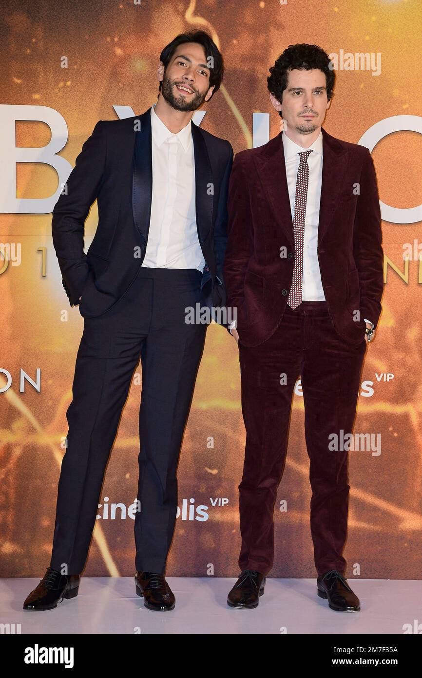 Mexico City, Mexico. 8th Jan, 2023. Diego Calva, Damien Chazelle ...