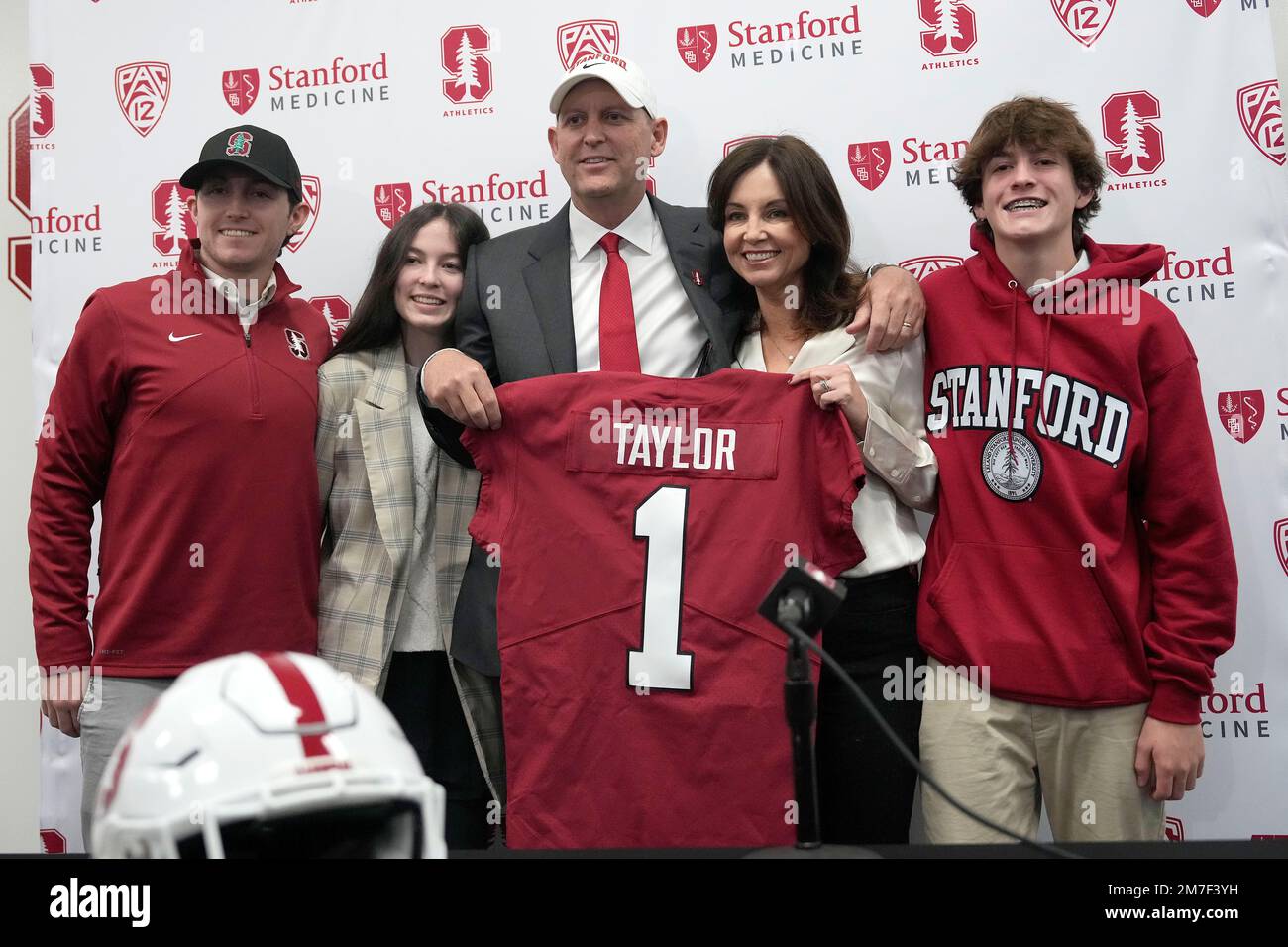 Left to right, Noah Taylor, Ella Taylor, Troy Taylor, Tracey Taylor and ...