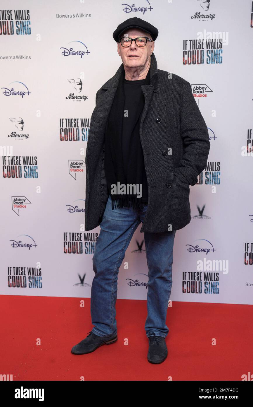 Bobby Elliot poses for photographers upon arrival for the premiere of ...