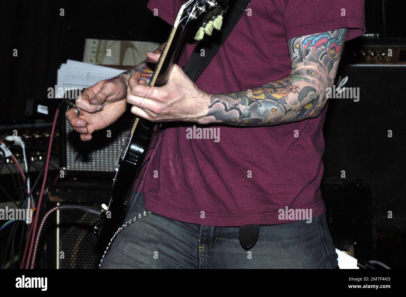 MILLION DEAD at the Welsh Club in Cardiff, Wales, UK on April 26, 2003 ...