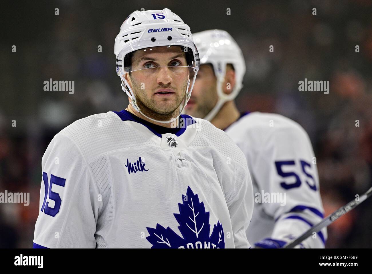 Toronto Maple Leafs' Alexander Kerfoot in action during an NHL hockey ...
