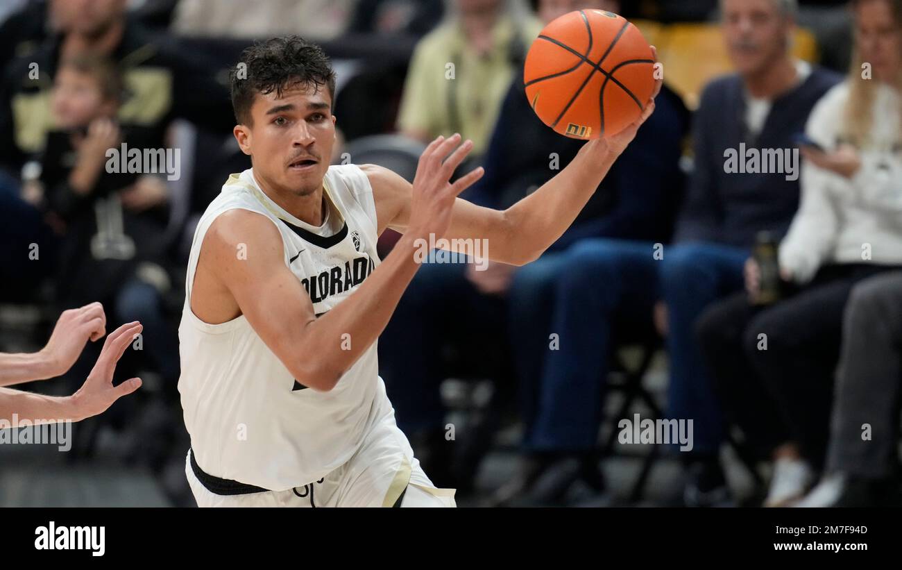 Colorado forward Tristan da Silva (23) in the second half of an NCAA ...