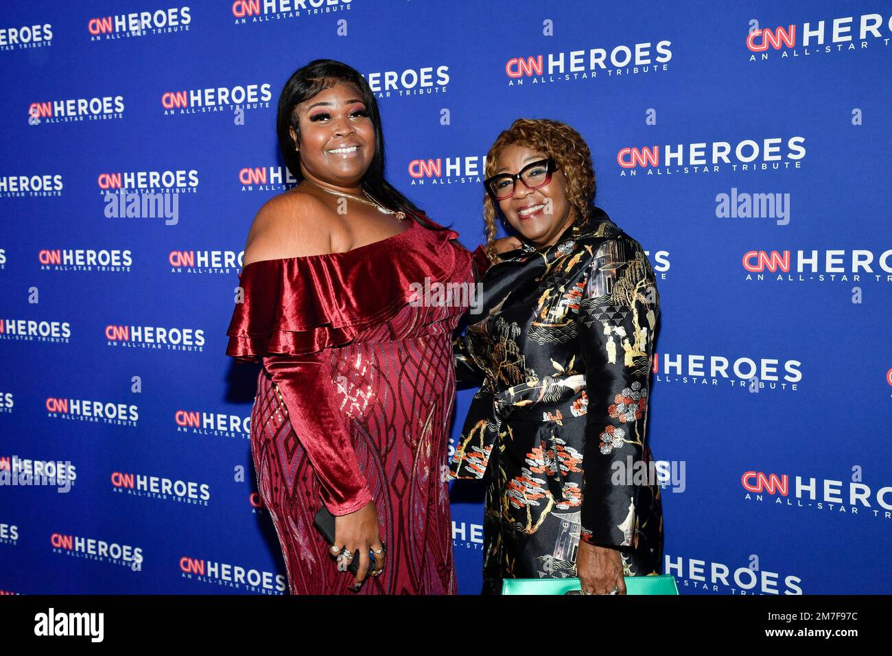 Shaye Moss, left, and Ruby Freeman attend the 16th annual CNN Heroes ...
