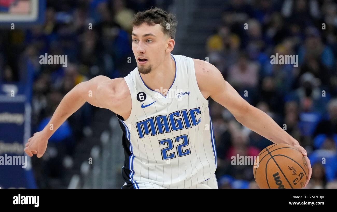 Orlando Magic forward Franz Wagner against the Golden State Warriors ...