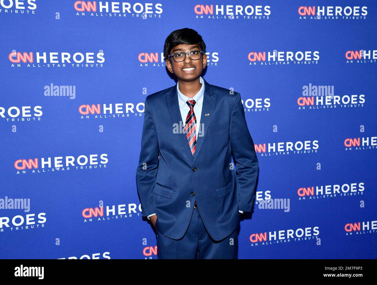 Sri Nihal Tammana attends the 16th annual CNN Heroes All-Star Tribute ...