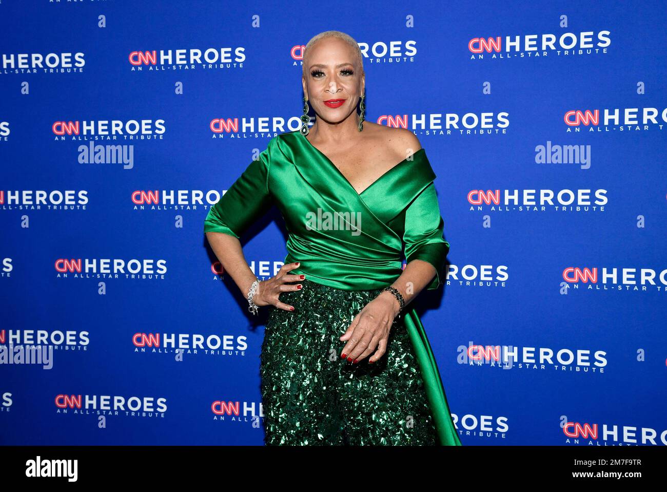 Honoree Debra Vines attends the 16th annual CNN Heroes All-Star Tribute ...