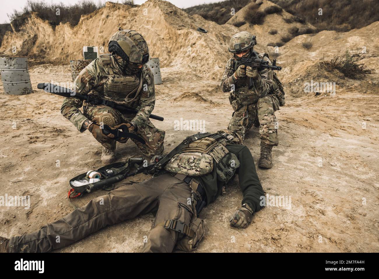 Examining gun hi-res stock photography and images - Alamy