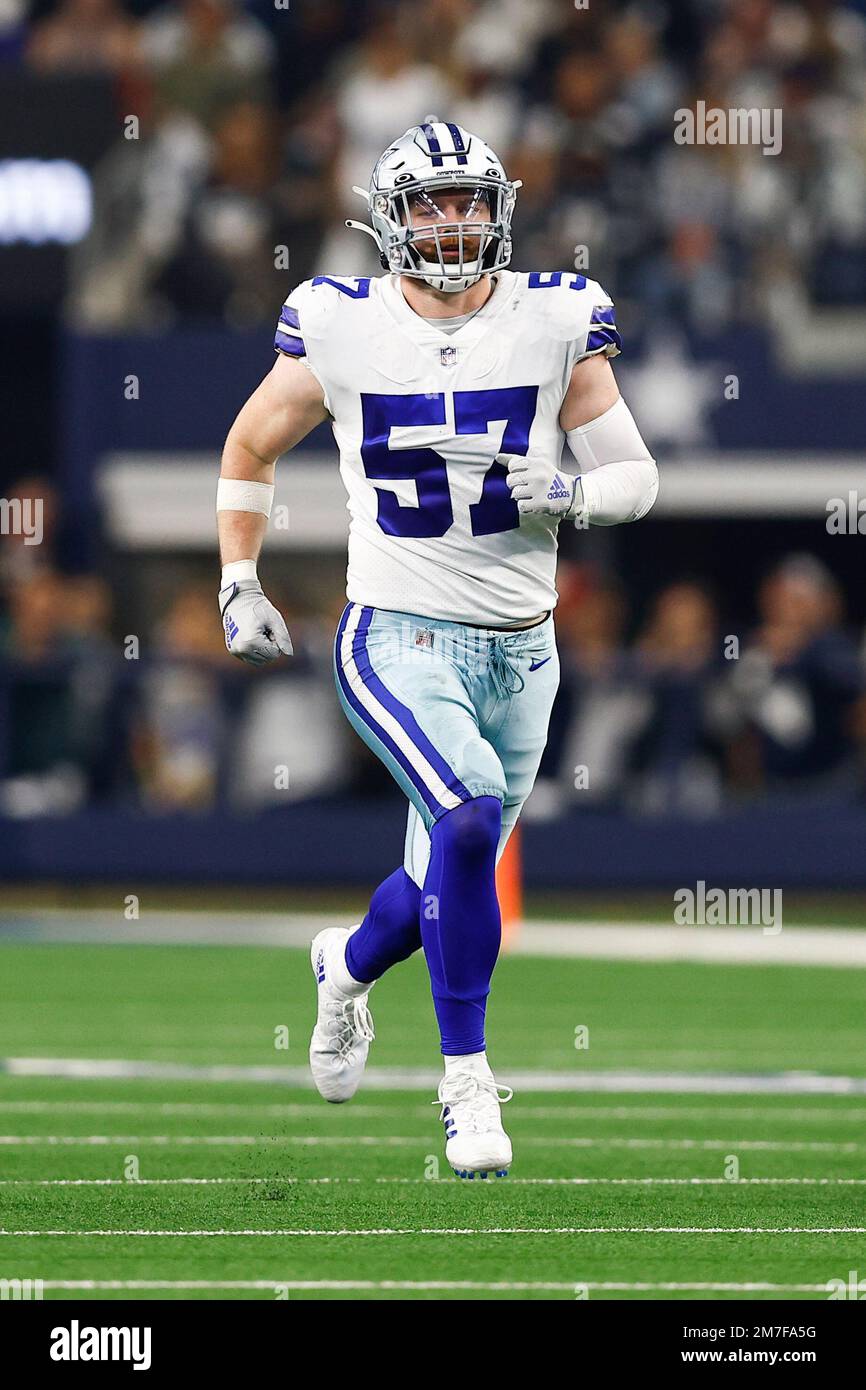 Dallas Cowboys linebacker Luke Gifford (57) is seen during the second ...