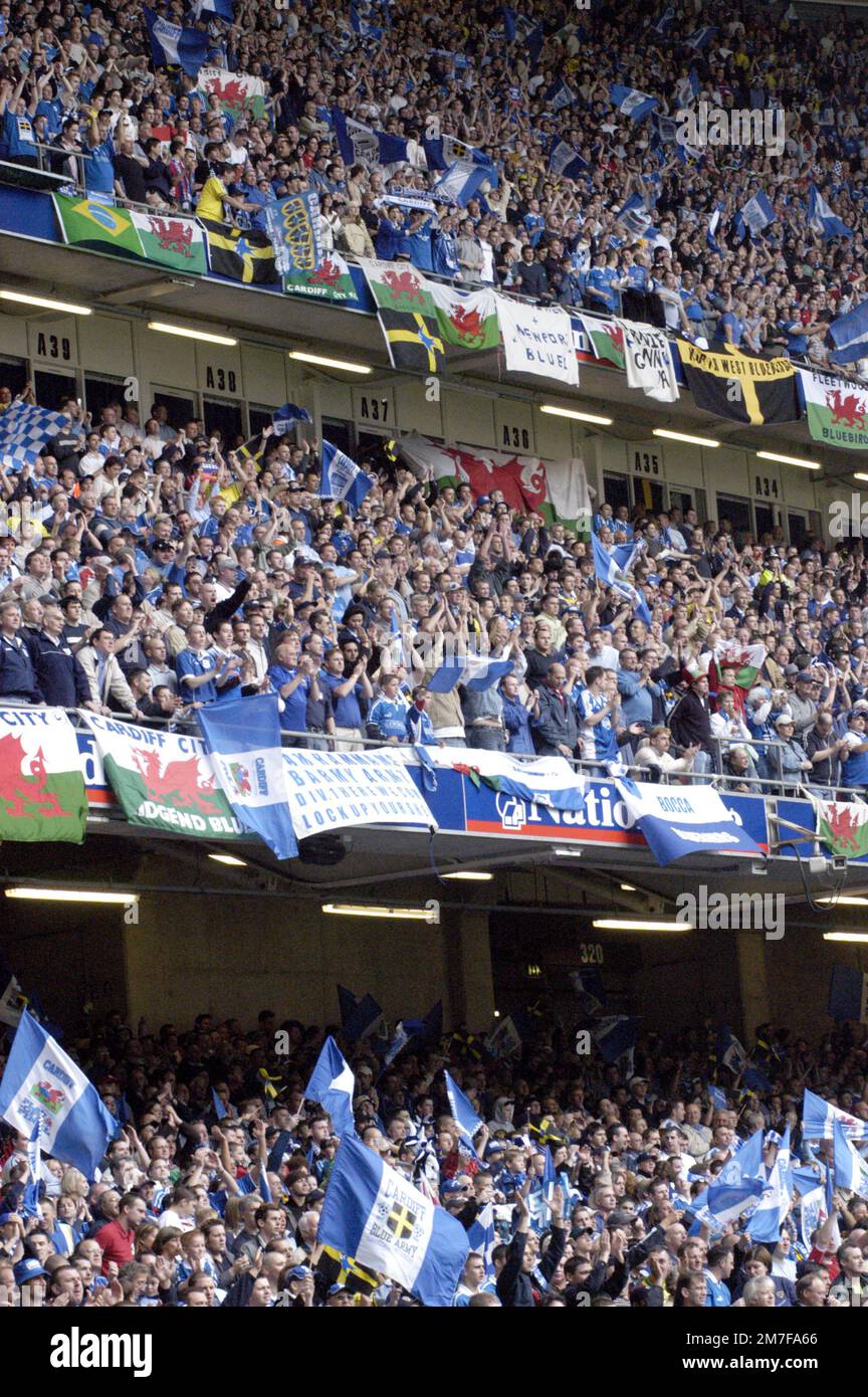Division Two Playoff Between Cardiff City and QPR at the Millennium ...