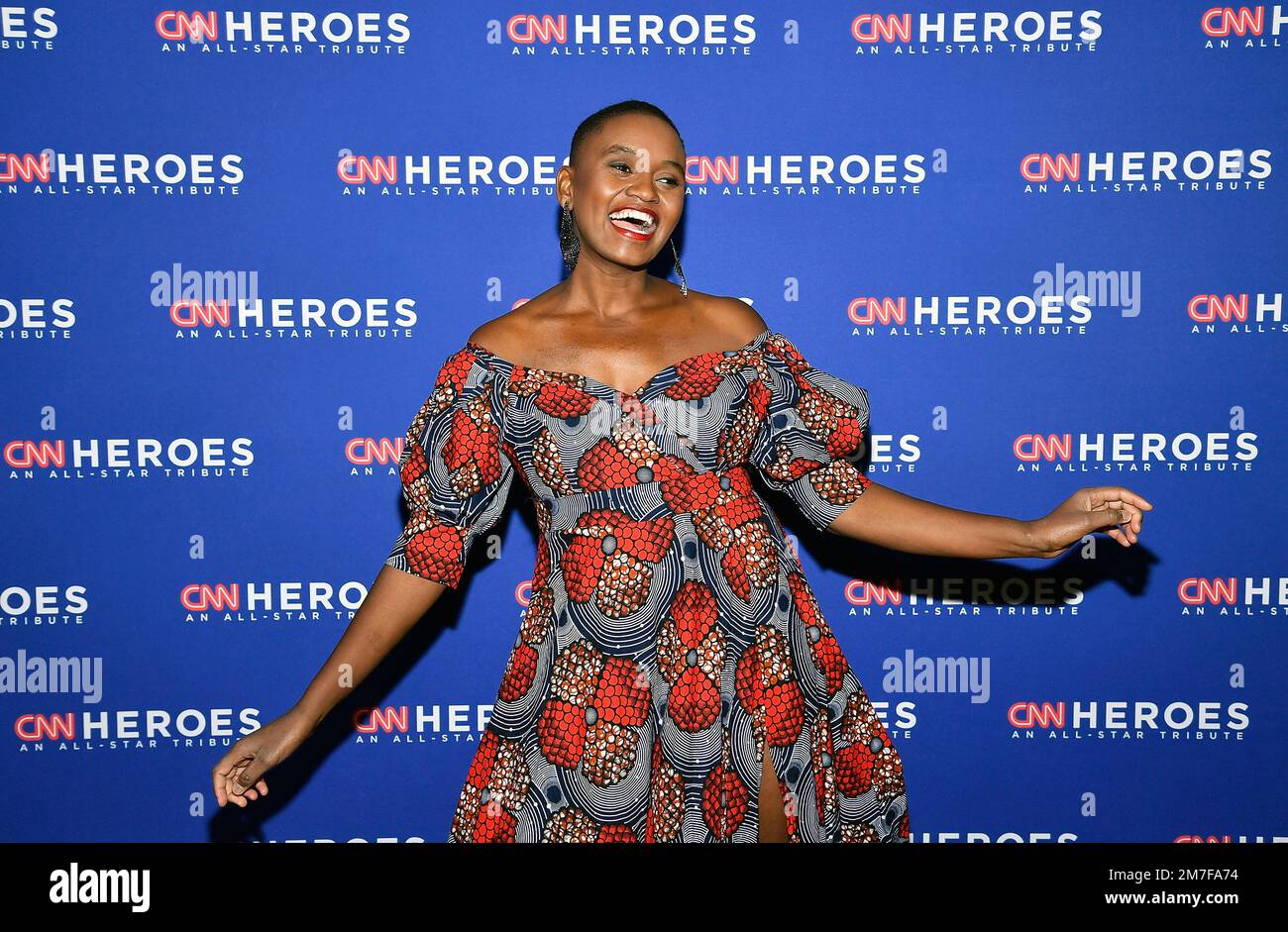 CNN Hero of the Year Nelly Cheboi attends the 16th annual CNN Heroes All-Star Tribute at the ...