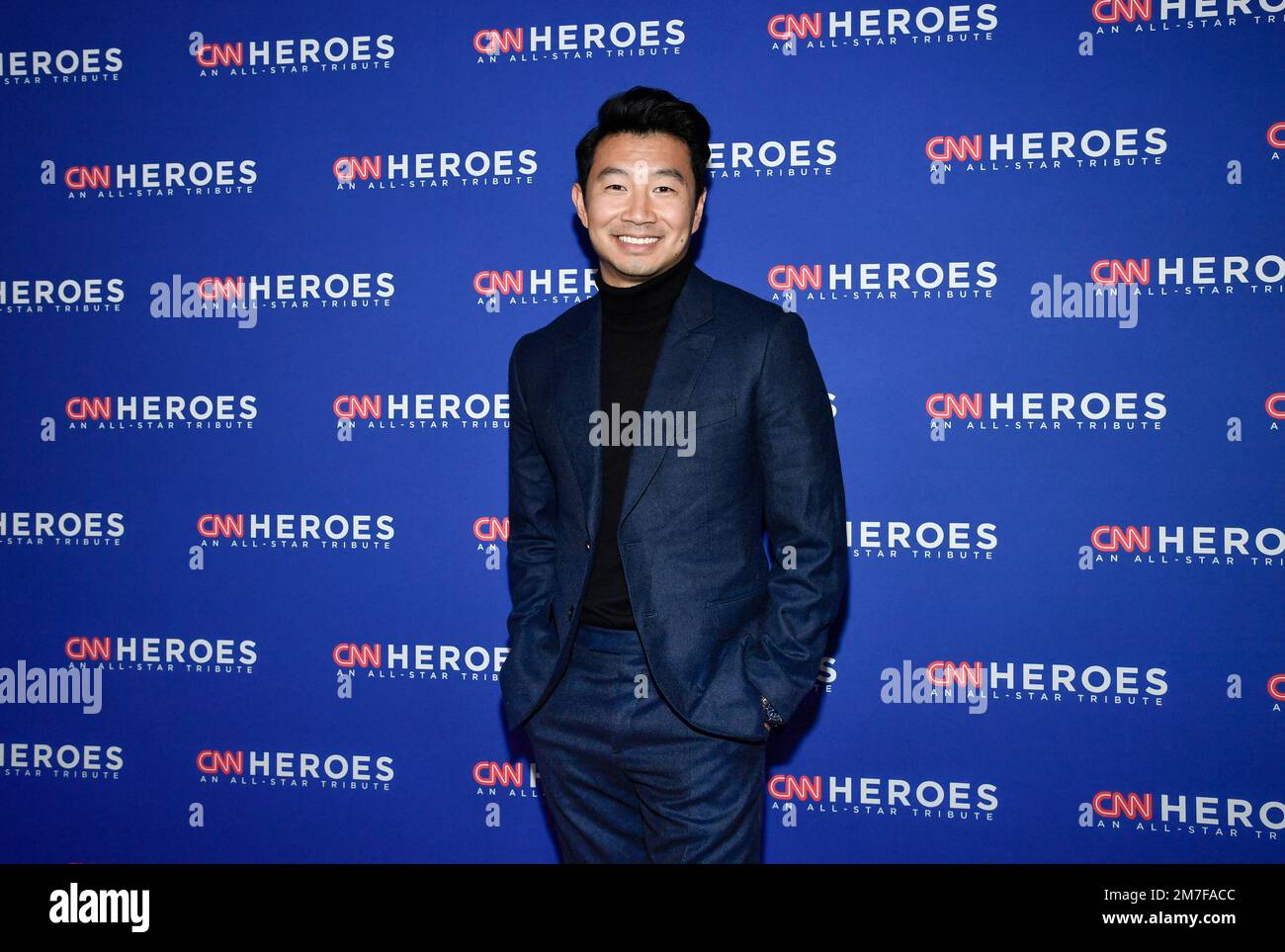 Simu Liu attends the 16th annual CNN Heroes All-Star Tribute at the ...