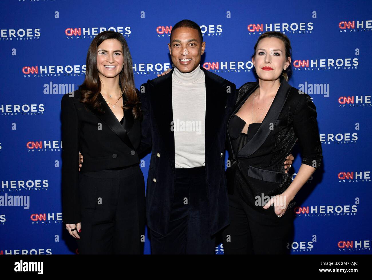 CNN anchors Kaitlan Collins, Don Lemon and Poppy Harlow attend the 16th annual CNN Heroes All ...